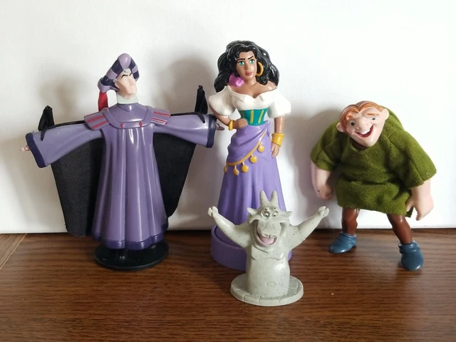 RARE DISNEY HUNCHBACK Of Notre Dame 4 Characters Collectible toys ...