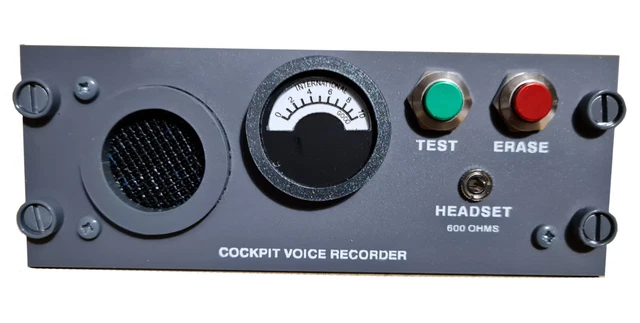 BOEING 737 (STYLE) (Dummy) Voice Rec Panel for Flight Sim and cockpit ...