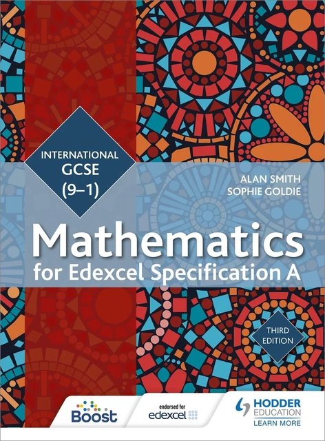 EDEXCEL INTERNATIONAL GCSE (9-1) Mathematics Student Book Th ...