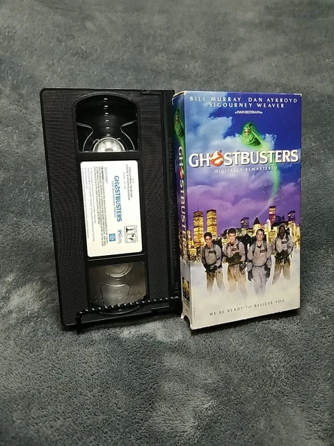 GHOSTBUSTERS (VHS, 1999) BILL MURRAY DAN AYKROYD SIGOURNEY TISSERAND ...
