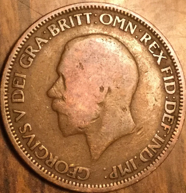 1928 UK GB Great Britain Half Penny Coin $2.65 - PicClick CA