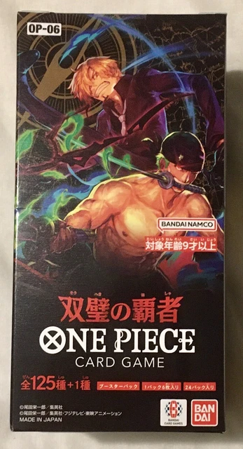 ONE PIECE CARD Game Box OP-06 Wings Of Captain Scellée EUR 87,00 ...