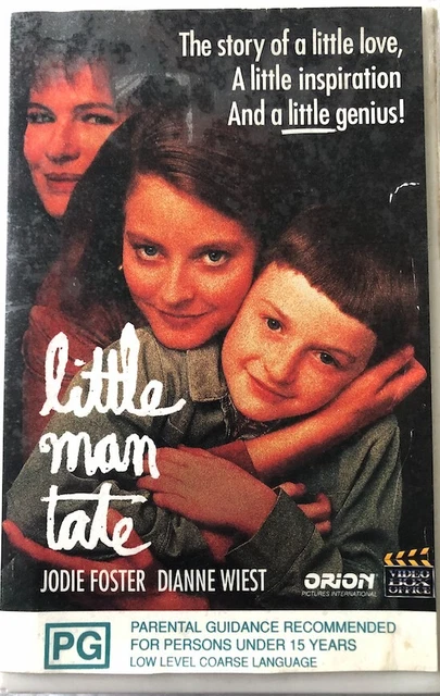 LITTLE MAN TATE 1990 VHS Video Tape Cassette Family Drama CLASSIC 90s ...