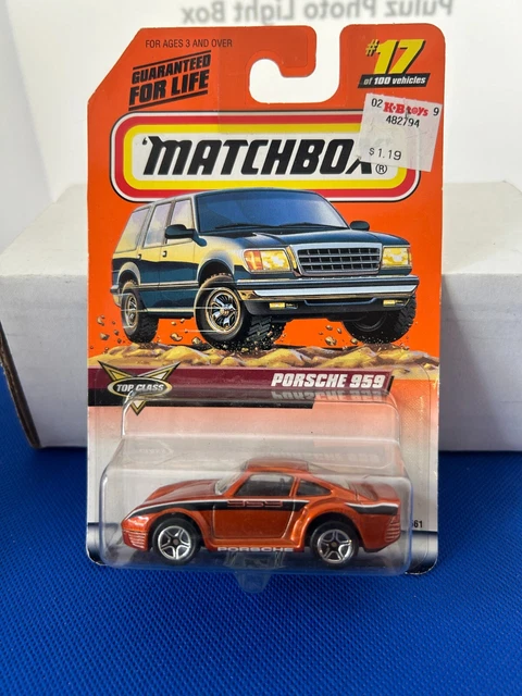ALLUMBOX 1999 PORSCHE Top Class 959 Orange Brûlé EUR 3,35 - PicClick FR