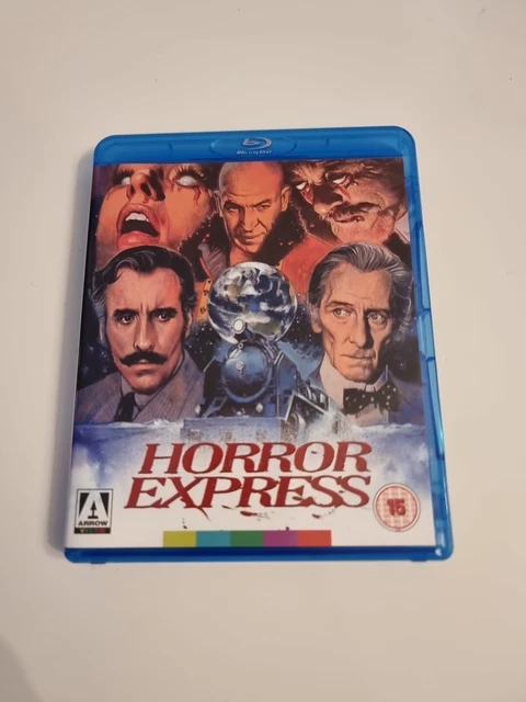HORROR EXPRESS BLU-RAY Christopher Lee Eugenio Martín Movie Film ARROW ...