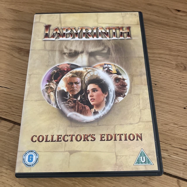 LABYRINTH DVD (2004) David Bowie, Jennifer Connelly cert U Free Uk P&P ...
