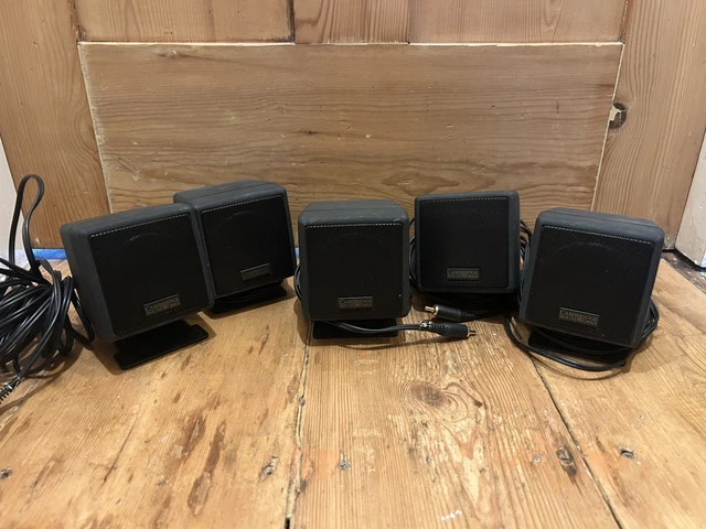 CAMBRIDGE SOUNDWORKS CREATIVE Cube - Surround Speakers X 5 £1.16 ...