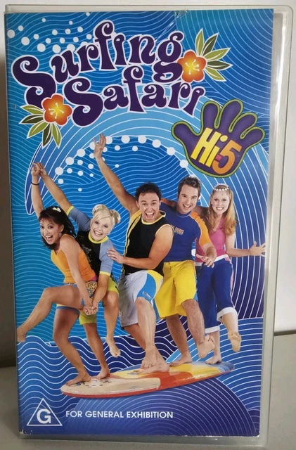 HI-5 SURFING SAFARI, VHS Video Australian Release For Kids Original ...