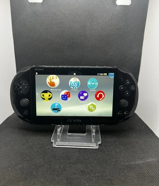SONY PLAYSTATION VITA BOX MINT SCREEN PsVita Slim PCH-2016 32gb Charger ...