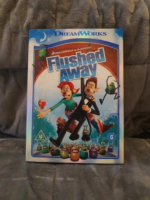 DREAMWORKS FLUSHED AWAY DVD £2.50 - PicClick UK
