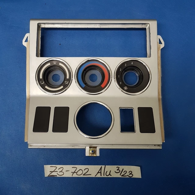 BMW Z3 MITTELKONSOLE Klima Blende Radio Verkleidung Heizung Alu Optik ...