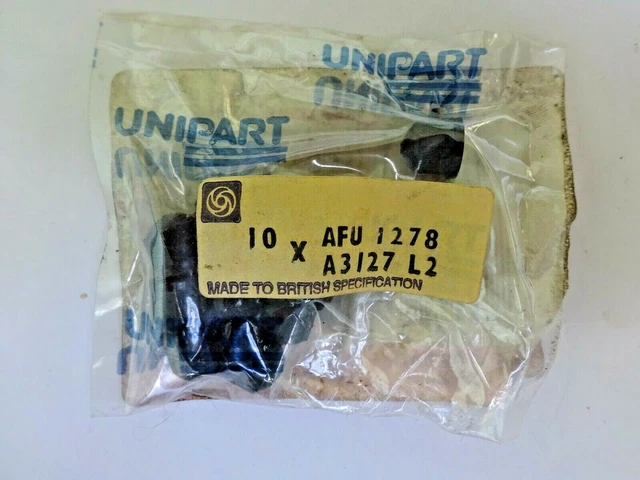 ROVER SD1 AUSTIN MG M5 Black Plastic Threaded Domed Nut Fastener ...