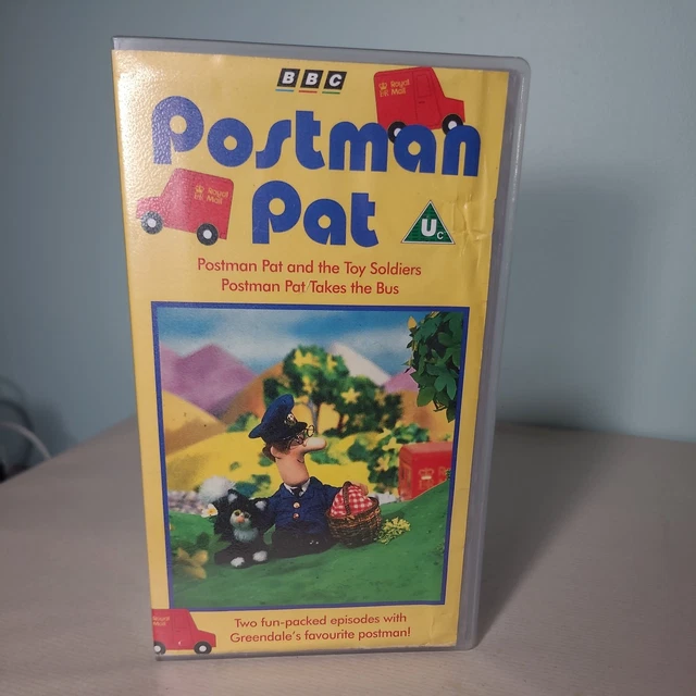 POSTMAN PAT AND the Toy Soldiers & Takes the Bus Kids TV series PAL VHS ...