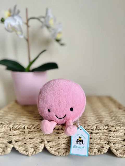 JELLYCAT PINK MIA Macaron - Brand New with Tags - Genuine £31.88 ...