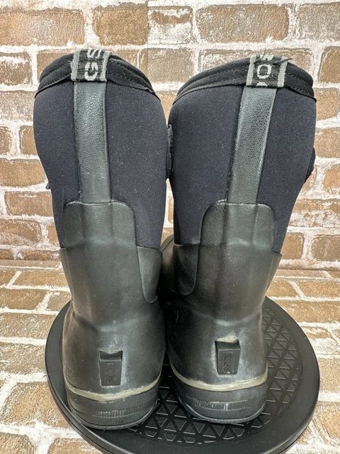 BOGS CLASSIC ULTRA Mid Black Insulated Waterproof Neo-Tech 7mm Boots ...