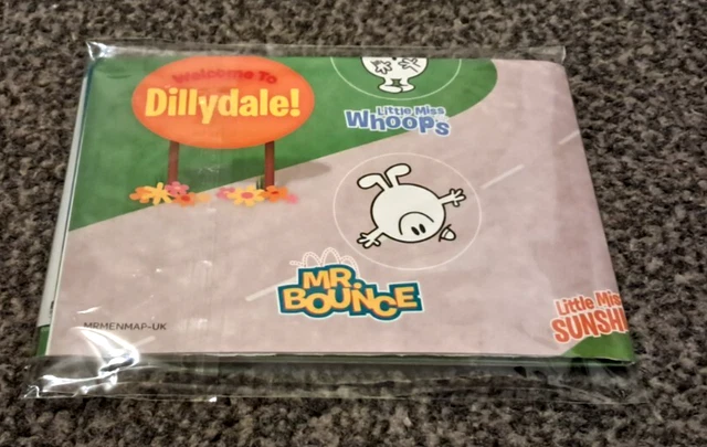 THE MR MEN Show Welcome To Dillydale Mat And Stickers Mr Bump ...