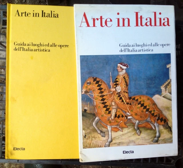 ARTE IN ITALIA Guida Ai Luoghi E Opere Italia Artistica Electa 1983 Cofanetto EUR 6,00 - PicClick IT