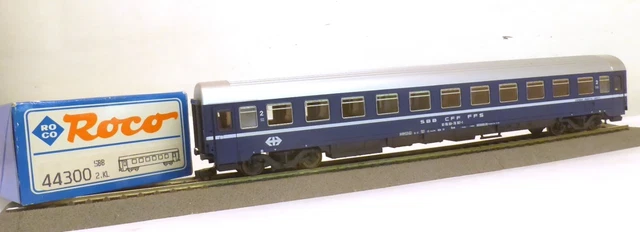 ROCO H0 44300 SBB-Liegewagen blau, 2. Klasse, KK E82 EUR 13,90 ...