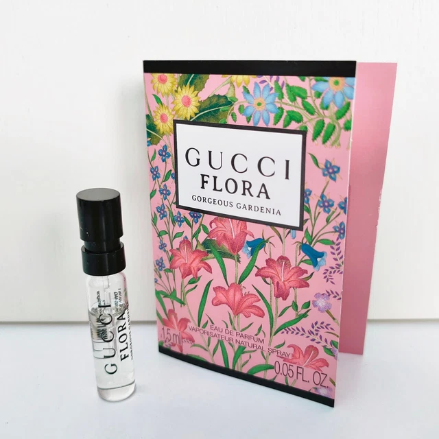 Gucci Flora Gorgeous Gardenia Eau De Parfum Mini Spray Fragrance 1 5ml