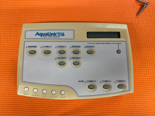 JANDY AQUALINK RS6 Pool/Spa Control Display Board Panel $225.00 - PicClick