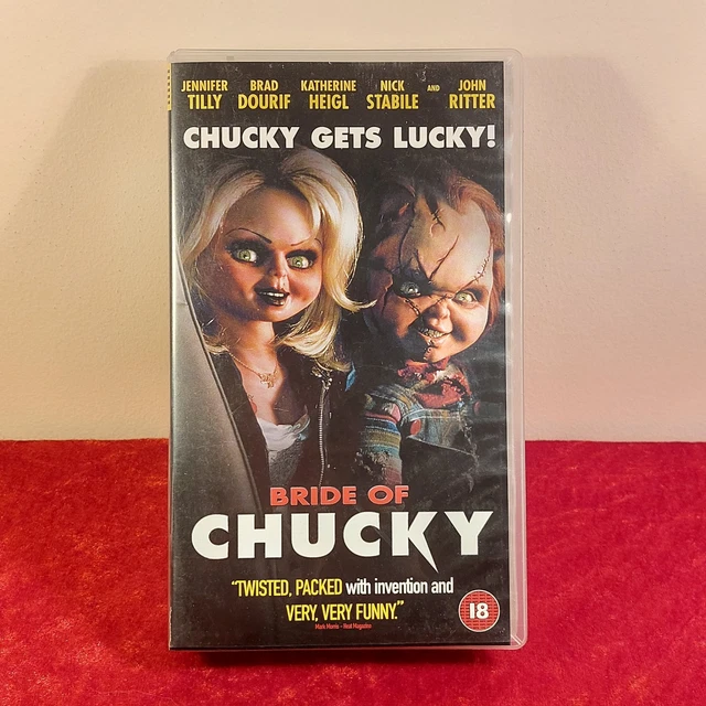 VHS VIDEO - Bride Of Chucky RARE Cult Horror Classic £14.99 - PicClick UK