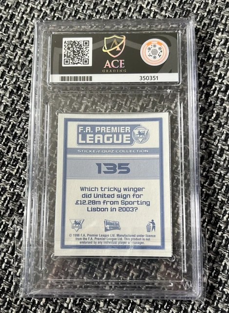 MERLIN PREMIER LEAGUE Sticker Quiz Collection 2005-06 Cristiano Ronaldo ...