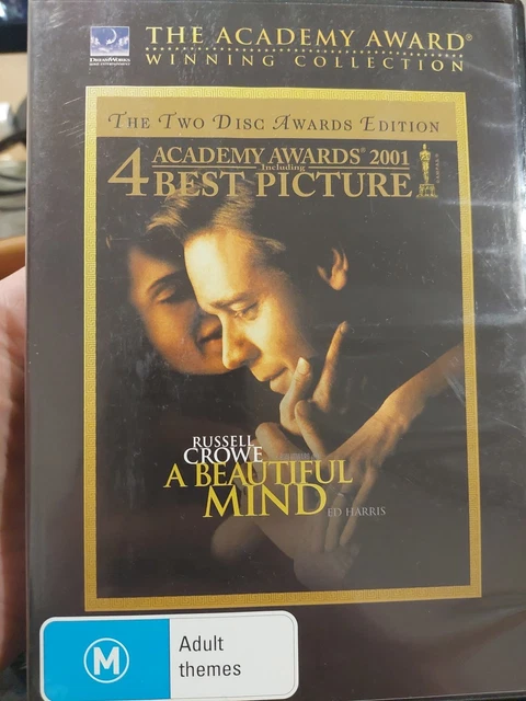 A BEAUTIFUL MIND (DVD, 2001) Very Good Condition Free Shipping $6.99 ...