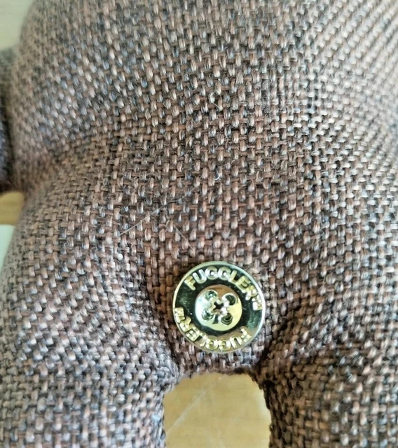 RARE MR BUTTONS Fuggler Wide Eyed Weirdo Glow Teeth GOLDEN BUTTON w/ Tag HTF £59.99 - PicClick UK