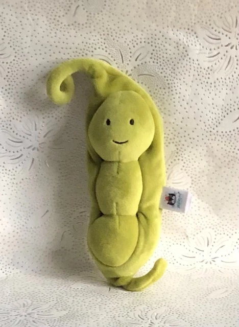 JELLYCAT VIVACIOUS VEGETABLES Pea Pod Soft Plush Toy Retired £23.58 ...