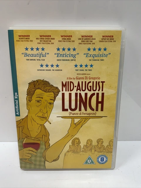 MID-AUGUST LUNCH (DVD) - Artificial Eye, Italian Comedy Drama Gianni Di ...