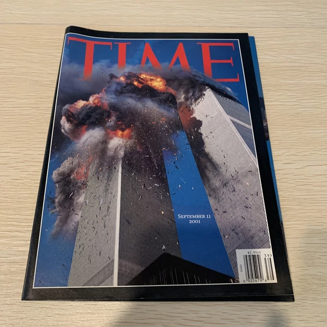 VINTAGE TIME MAGAZINE SEPTEMBER 11 2001 Special Edition 9/11 Newsstand ...