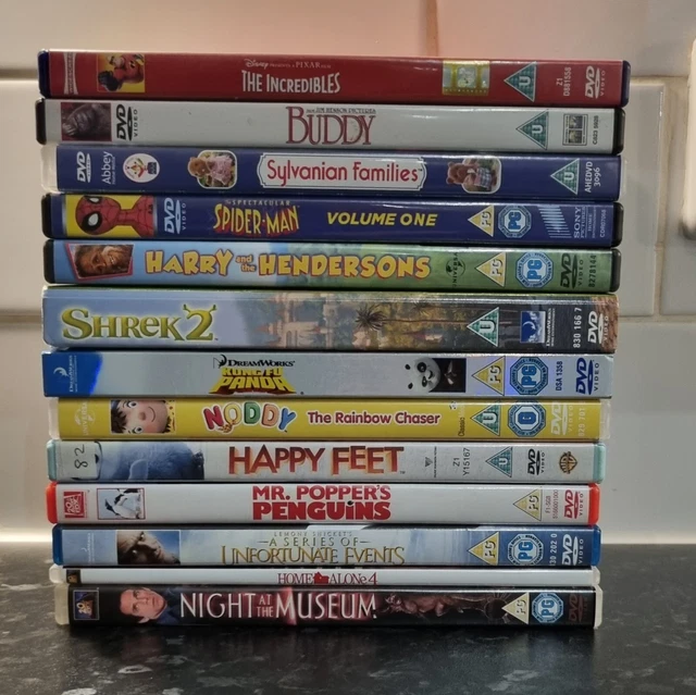 CHILDREN'S FAMILY DVD Bundle Joblot 13 x Kids Family Classics Animated ...