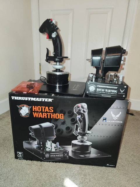 THRUSTMASTER HOTAS WARTHOG Dual Throttles and Panel - Upgraded (NR ...
