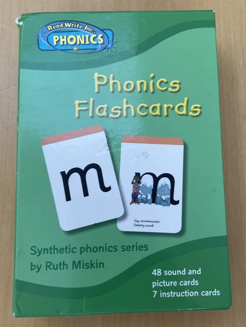 READ WRITE INC. Phonics Flashcards Synthetic Phonics Series - Pic ...