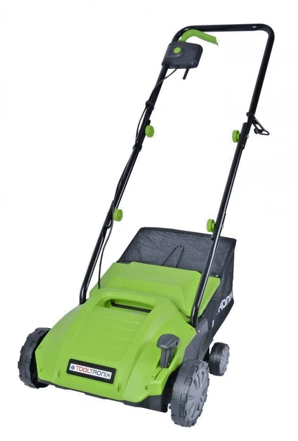 ELECTRIC SCARIFIER 1500W 2 in 1 Lawn Rake Aerator 32cm Width 4 Heights ...