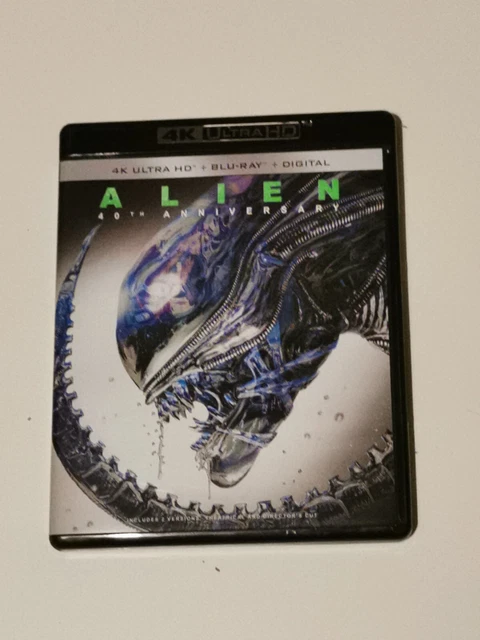 ALIEN 40TH ANNIVERSARY 4K Alien Covenant 4K Prometheus Blu-Ray Alien £ ...