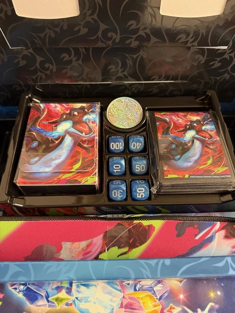 *ACCESSORIES ONLY* - Mega Charizard X Ex UPC Open Box - Promos And ...