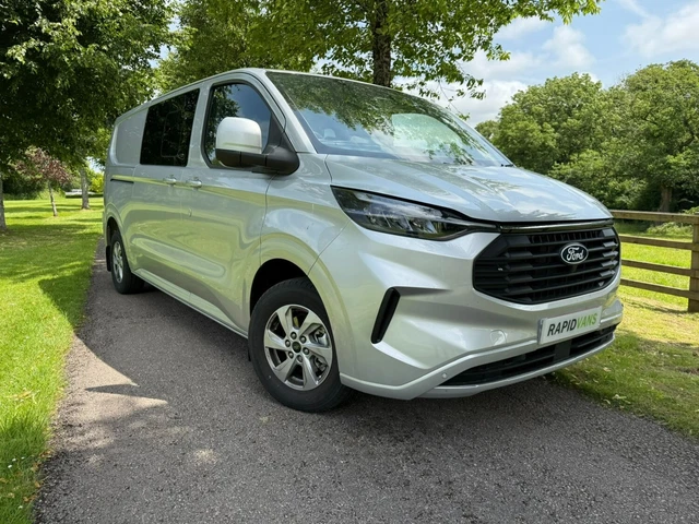 2025 FORD TRANSIT Custom 2.0 EcoBlue 136ps H1 Double Cab Van Limited ...