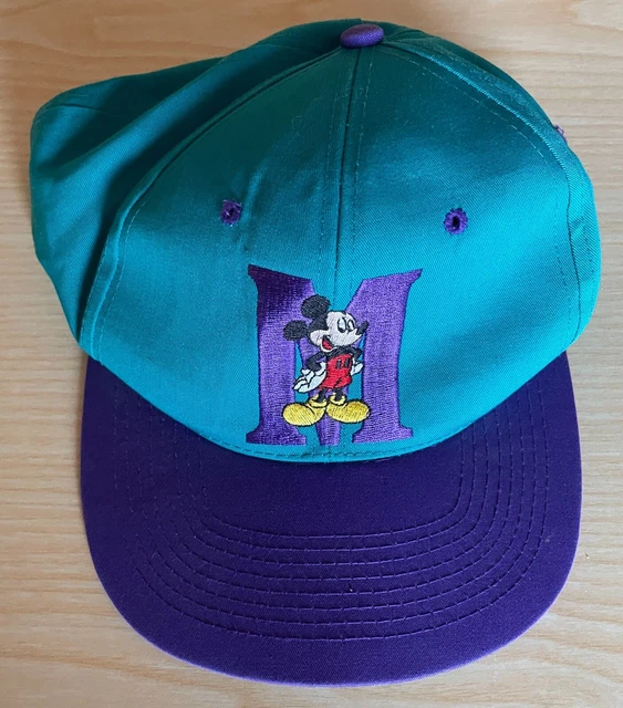 VINTAGE MICKEY MOUSE Mütze Cap aus dem Disneyland USA verstellbar Micky ...