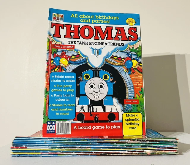 RARE THOMAS THE Tank Engine & Friends Magazines ABC Issues 1 to 14 ...
