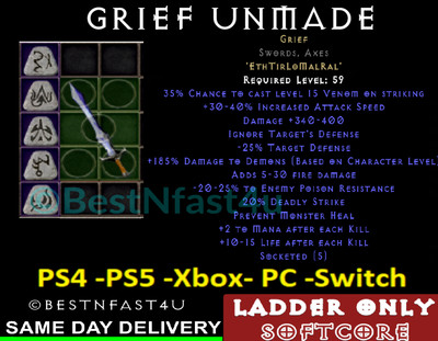 DIABLO 2 RESURRECTED D2R: “Ancient’s Pledge” Runeword Shield - Softcore ...