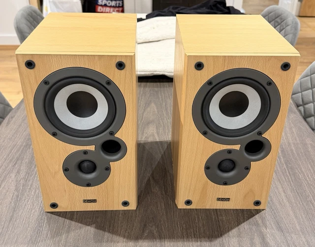 DENON SC-M10K BOOKSHELF Speakers – Pair – Made in England – Excellent ...