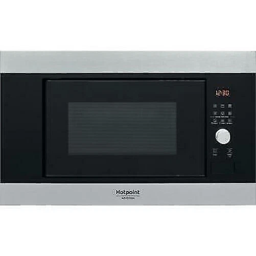 HOTPOINT MF20G IX Ha Four Micro-Ondes Encastré 20L Gril Écran LCD Inox ...