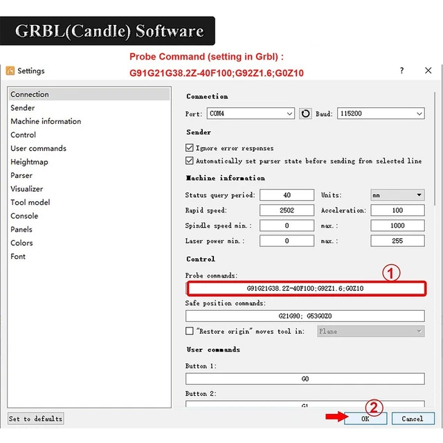 Perfect Tool Alignment With Grbl For Cnc Z Axis Router Tool Setter Set £457 Picclick Uk