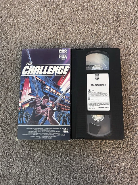 THE CHALLENGE HI-FI VHS Tape CBS Fox Video 1982 Action Adventure ...
