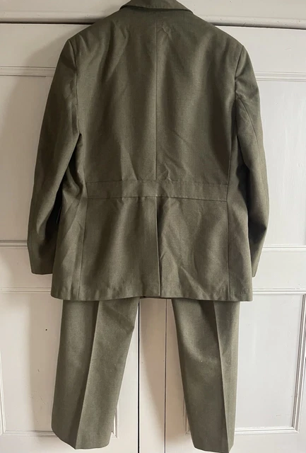 RARE VINTAGE DUNN & Co Great Britain 1970’s Khaki Safari Suit VGC 44r ...