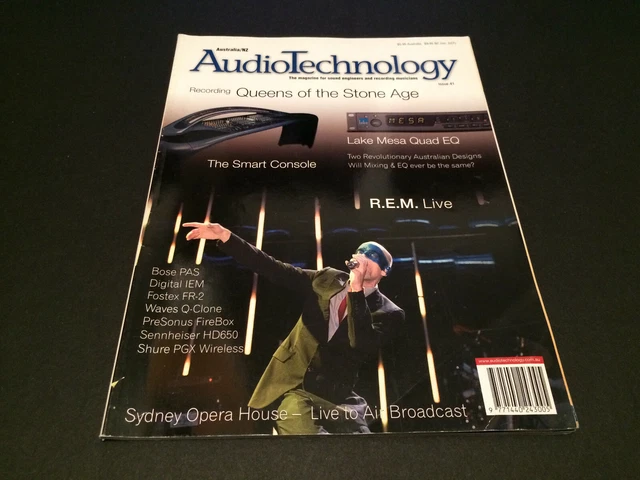 R.E.M. REM QUEENS Of The Stone Age Audio Technology Oz Musician ...