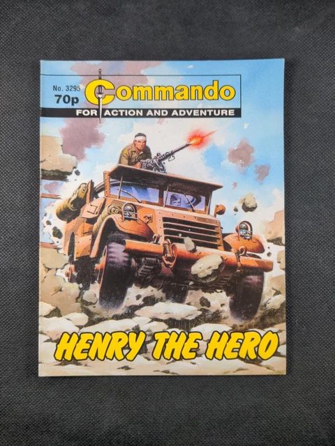 COMMANDO COMIC ISSUE Number 3295 Henry The Hero EUR 5,27 - PicClick IT