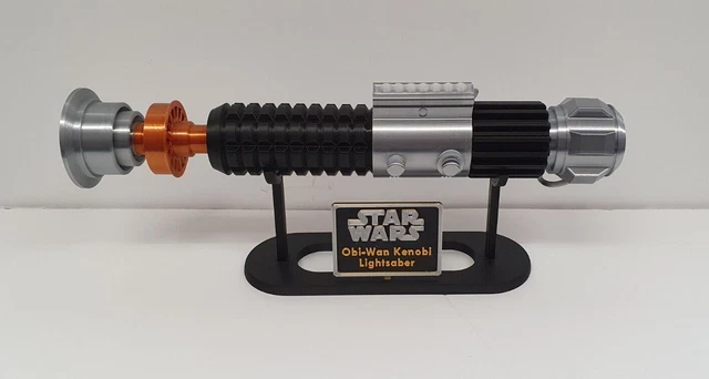 OBI WAN LIGHTSABER With Display Stand- 3D Printed £22.00 - PicClick UK