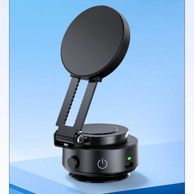 EFFORTLESS ONE BUTTON Operation Magnetic Phone Mount for Cars and SUVs ...